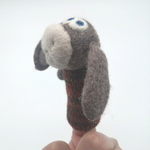 Donkey Finger Puppet - Etsy