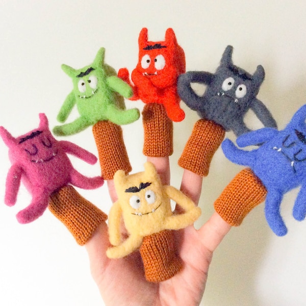Emotions Puppets - Etsy