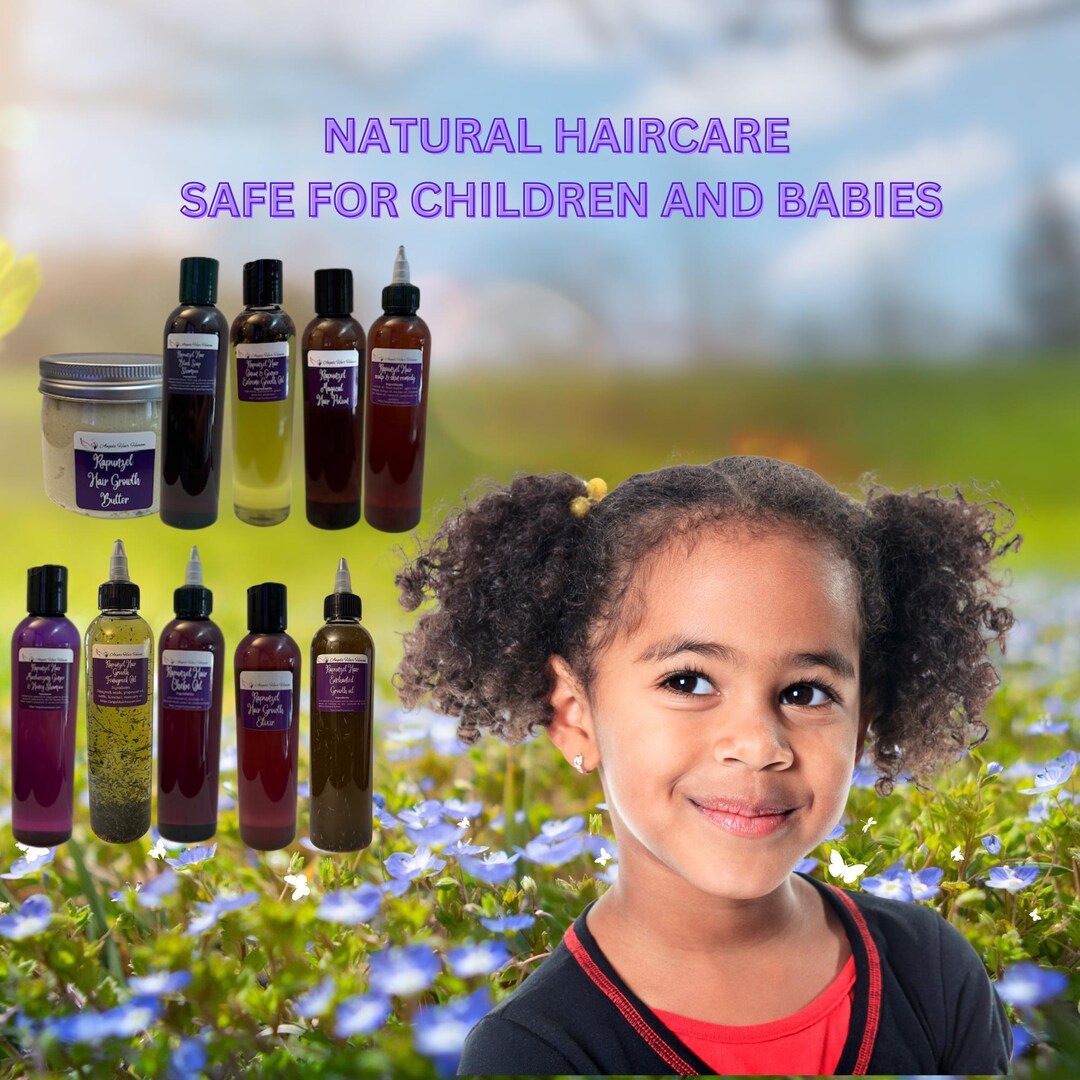 Rapunzel Hair Growth Oil: Natural Elixir for Babies & Kids - Etsy