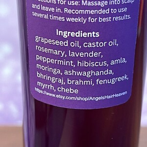 Rapunzel Magical Hair Potion Aryuveda Amla Bhrami Ashwaghanda Myrrh ...