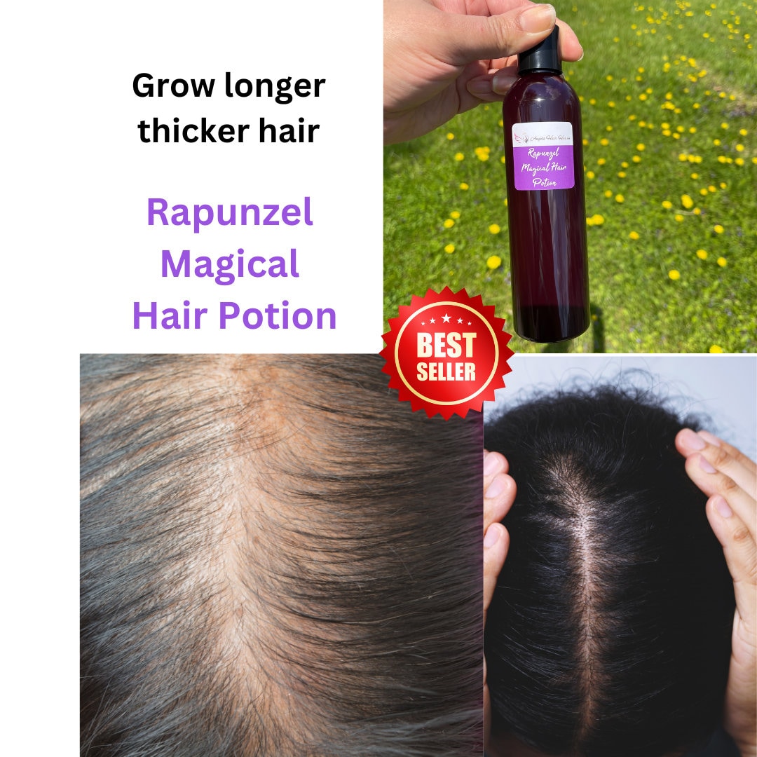 Grow Hair Long and Fast Rapunzel Magical Hair Potion Aryuvedic Hair ...