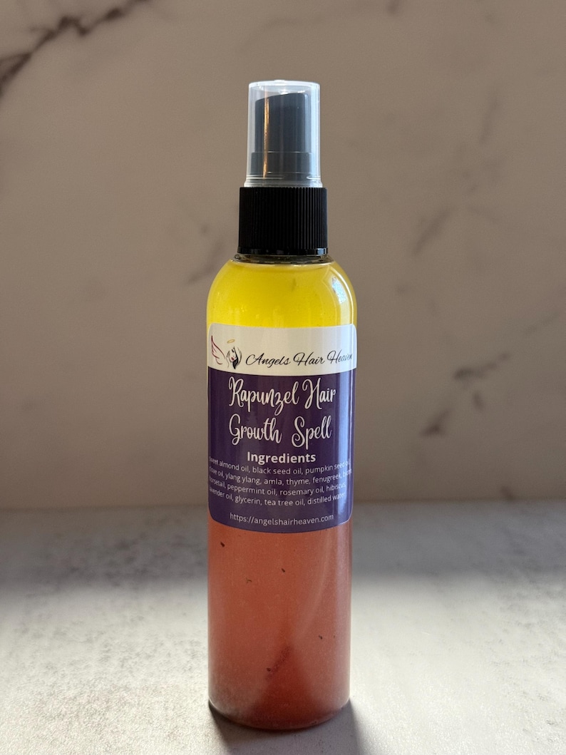 Rapunzel Hair Growth Spell Herbal Tonic, Hair Growth Spray Mist - Etsy