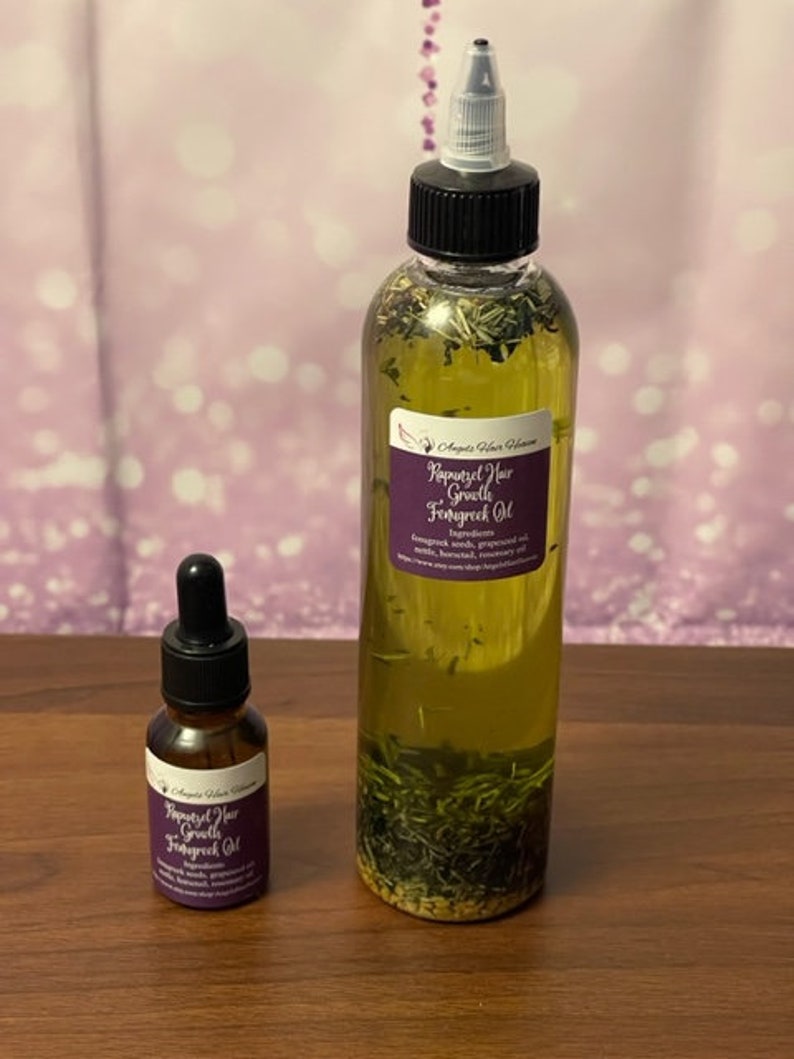 Grow Long Healthy Hair Rapunzel Hair Fenugreek Oil Rosemary - Etsy