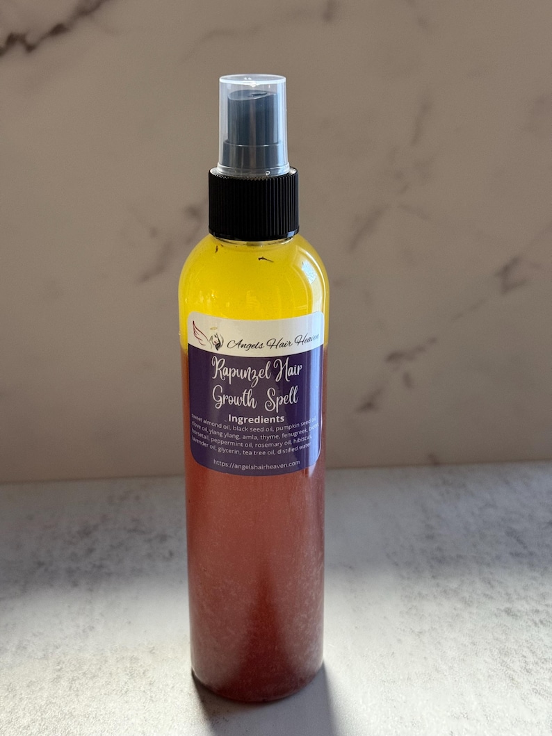 Rapunzel Hair Growth Spell Herbal Tonic, Hair Growth Spray Mist - Etsy