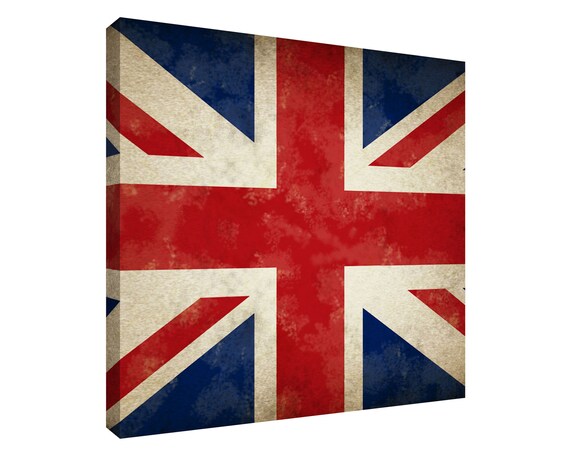 Vintage Union Jack Square