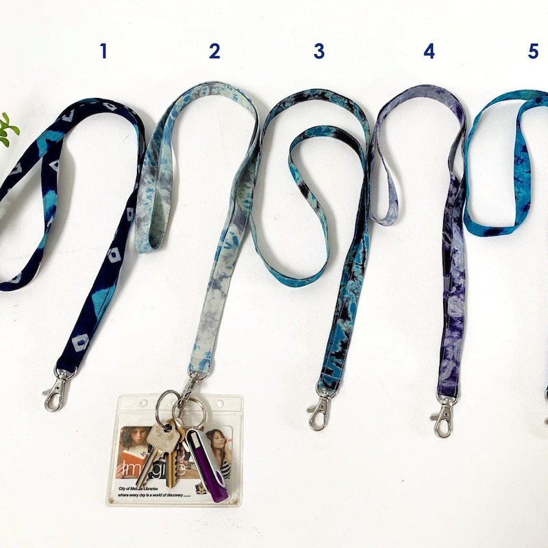 Fabric Lanyard - Etsy