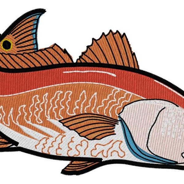 Fish Embroidery - Etsy