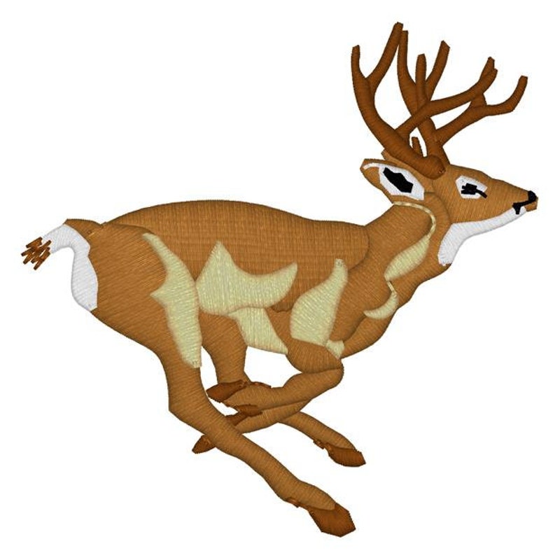 Deer Embroidery - Etsy