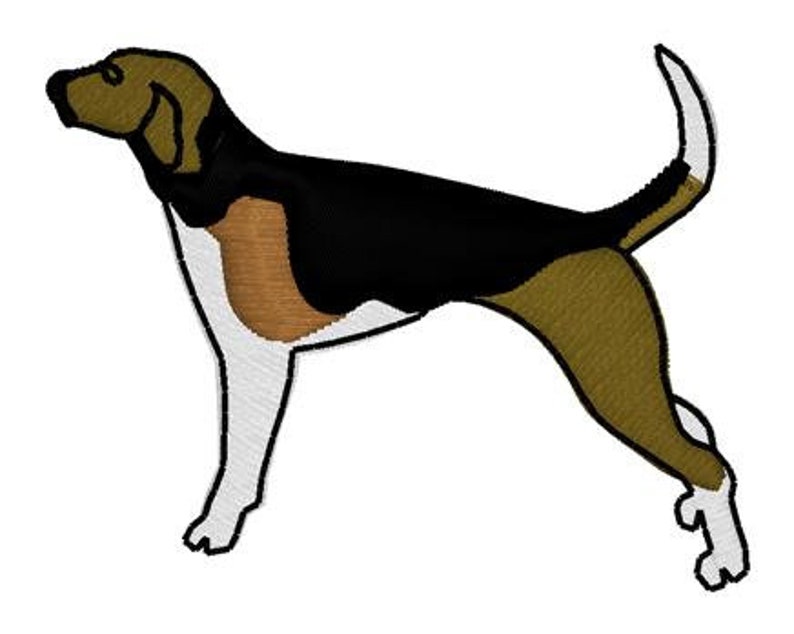 Hunting Hound Dog Embroidery File | Etsy
