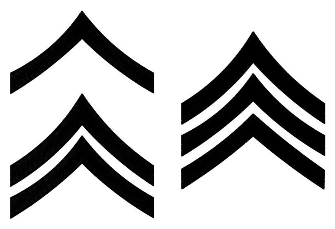 Army Stripes (3) Pack Embroidery Files - Etsy
