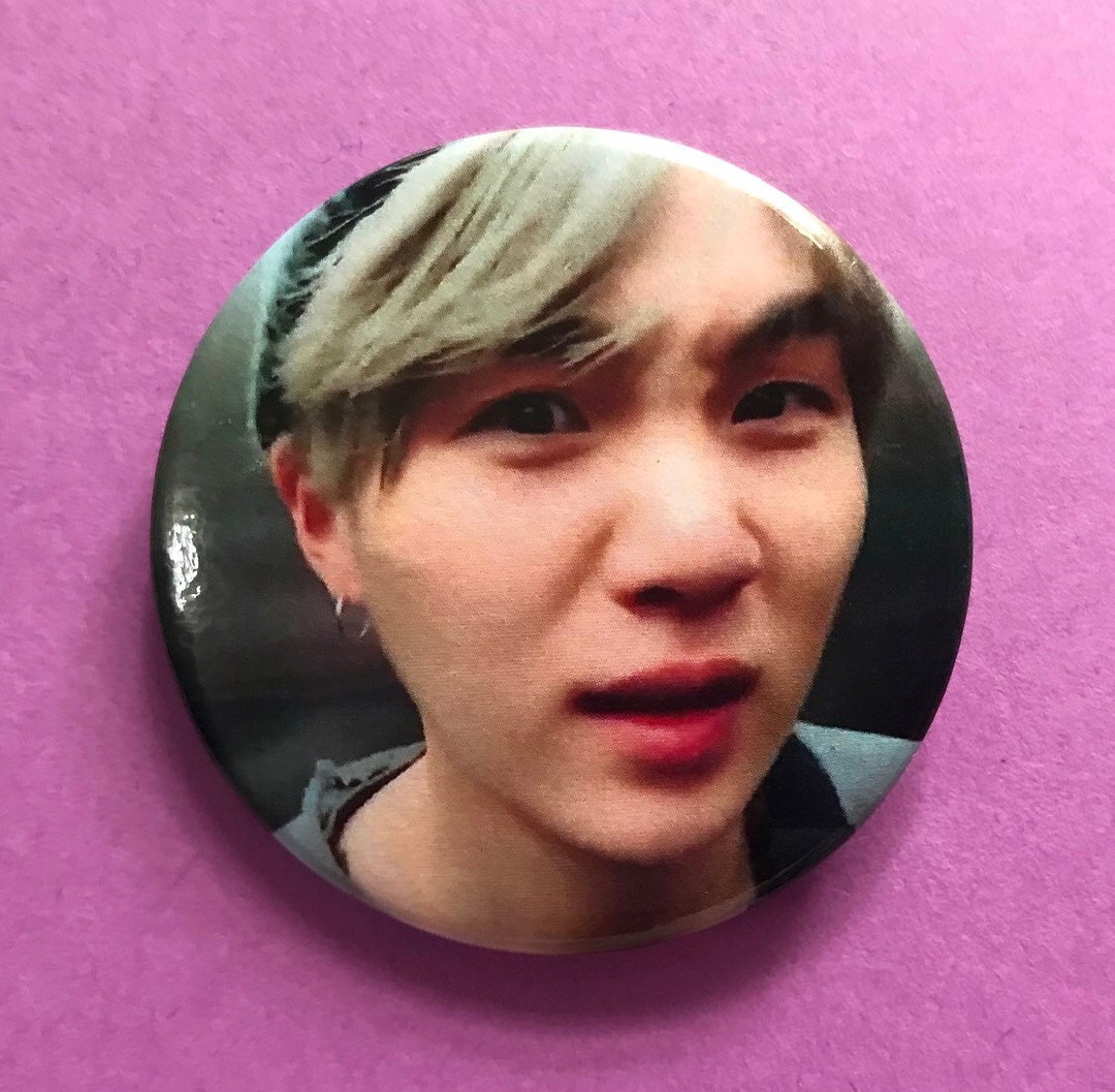 Yoongi Mood Button BTS Mood Buttons Set 2 - Etsy