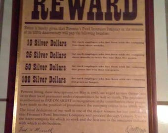 Reward poster | Etsy