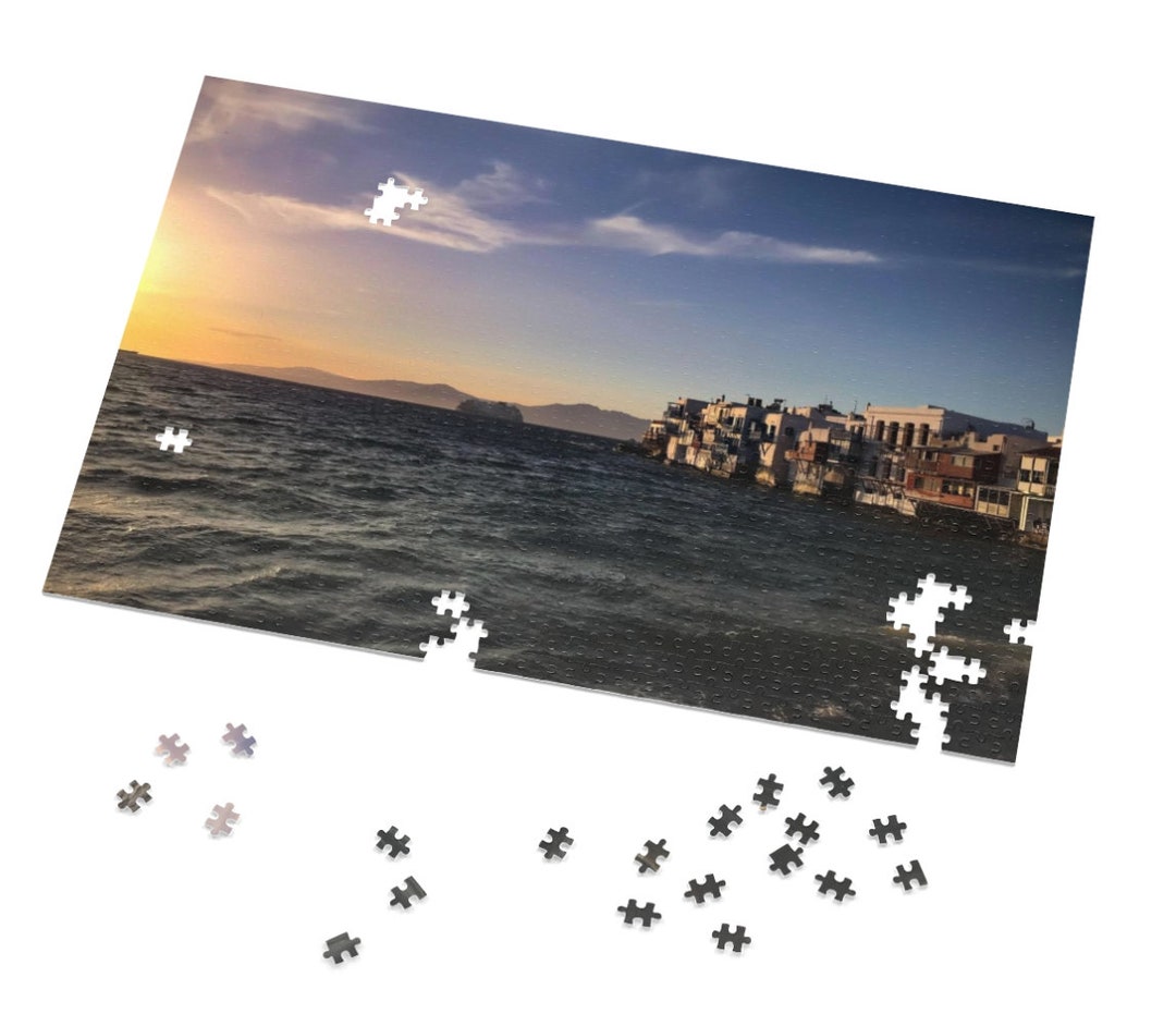 Mykonos, Greece Jigsaw Puzzle 252, 500, 1000-piece - Etsy