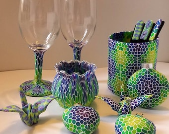 Polymer Clay Mosaic - Etsy