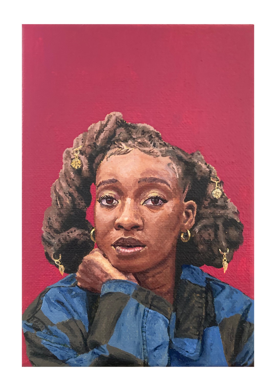Print - Little Simz | Contemporary Art Portrait Print | Limited to 10 ...