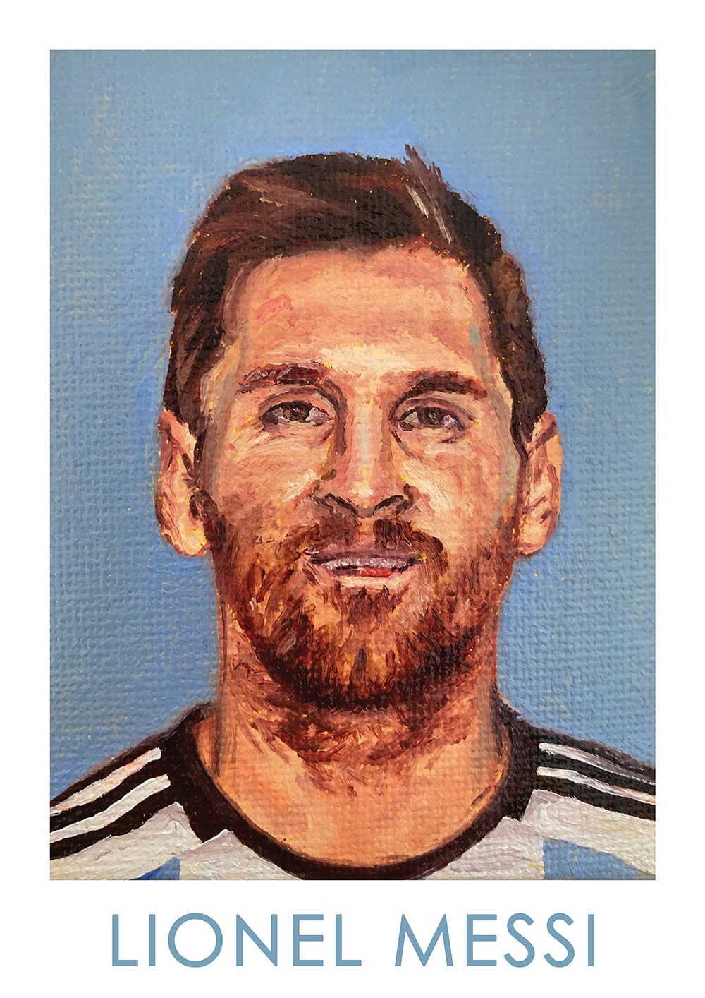 Lionel Messi A3/A2 Poster - Etsy