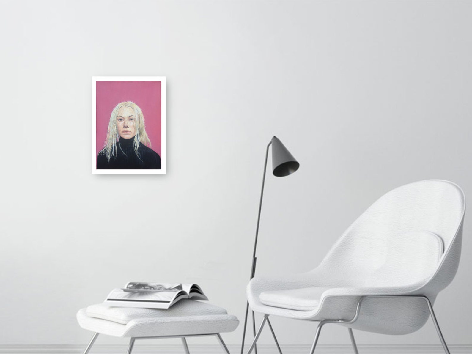 Print - Phoebe Bridgers | Contemporary Art Portrait Print | Signed ...
