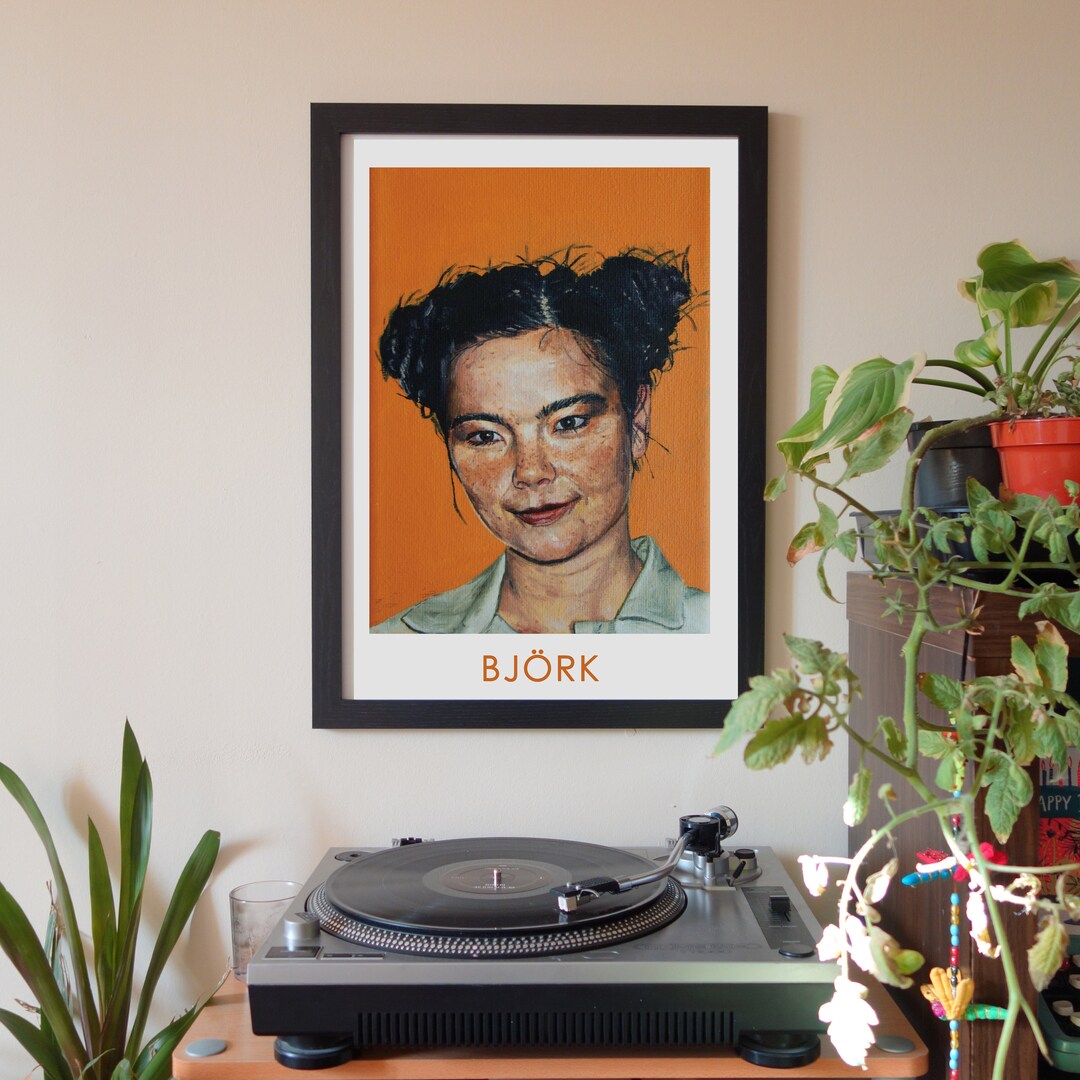 Björk A3 A2 Poster - Etsy