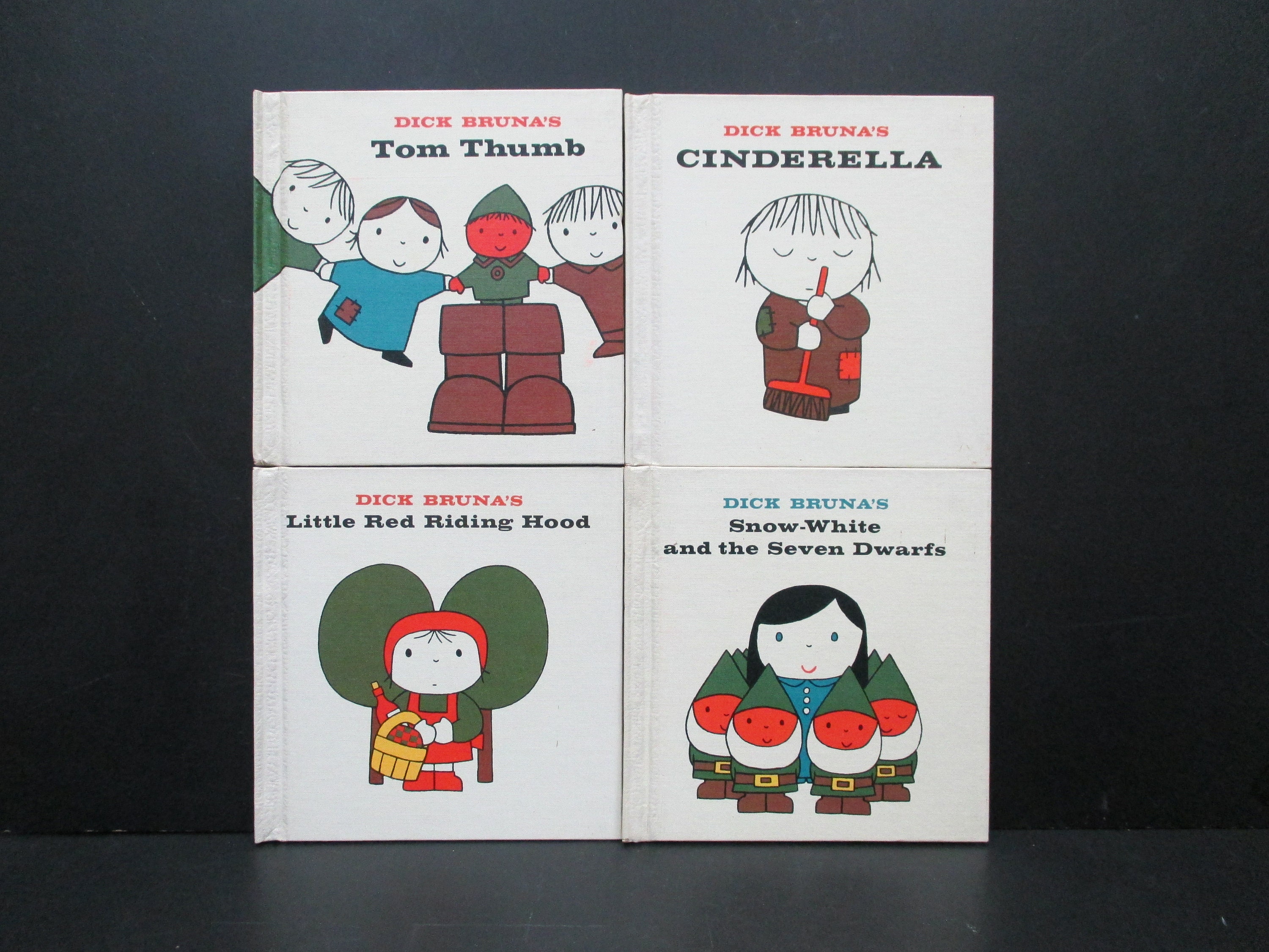 Vintage Set of 4 Dick Bruna's Books Cinderella Tom - Etsy