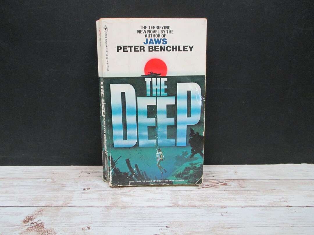 The Deep by Peter Benchley, Vintage Paperback Book, Secondmousefinds - Etsy