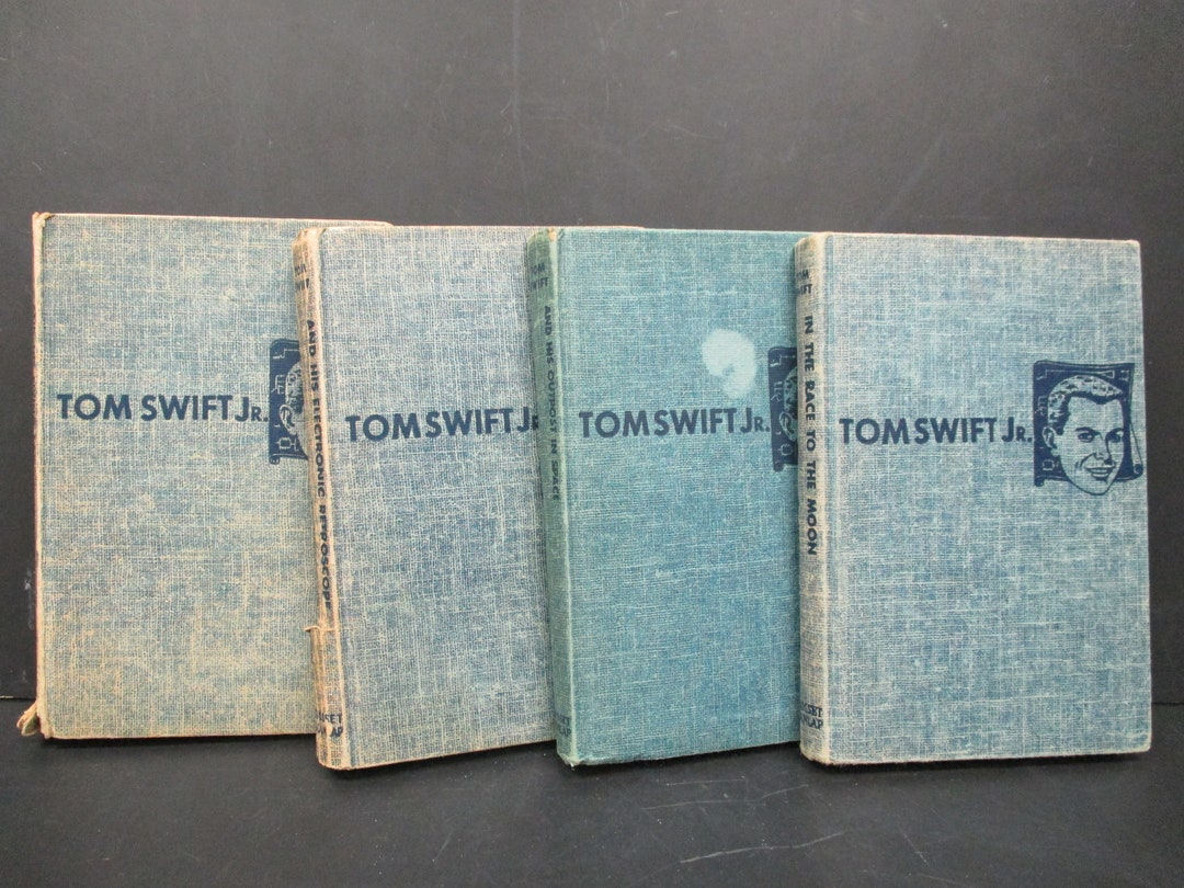 Tom Swift Jr. Book Collection, Set of Four Hardcover Books, Tom Swift ...