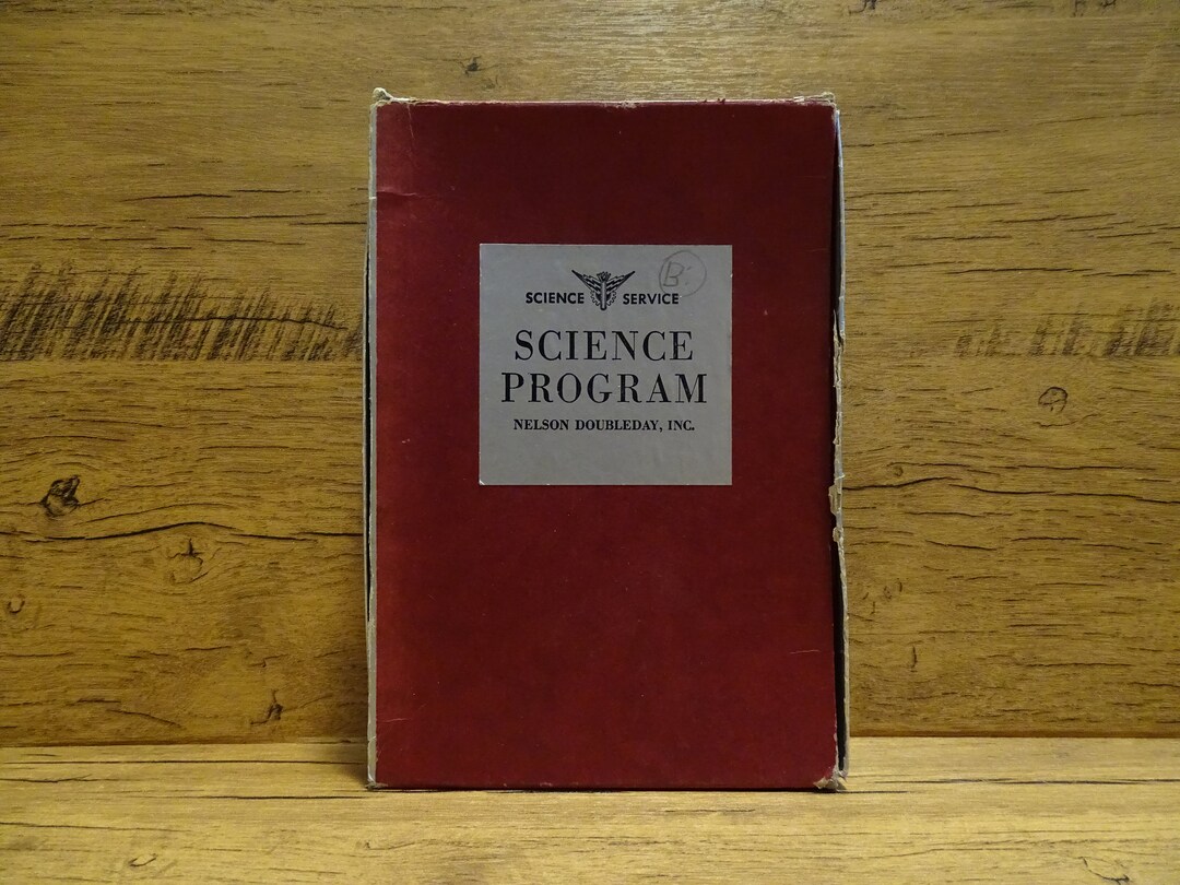 Science Service Science Program Box Set, Nelson Doubleday Vintage ...