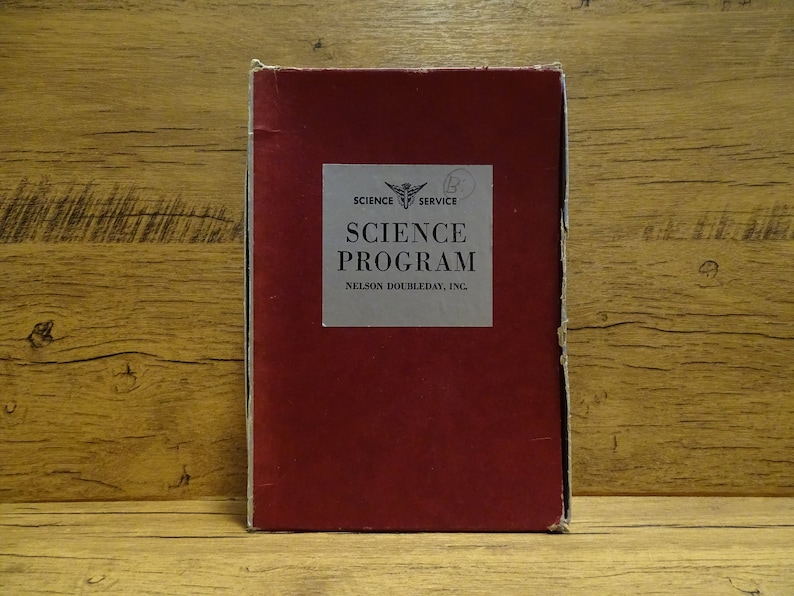 Science Service Science Program Box Set, Nelson Doubleday Vintage ...