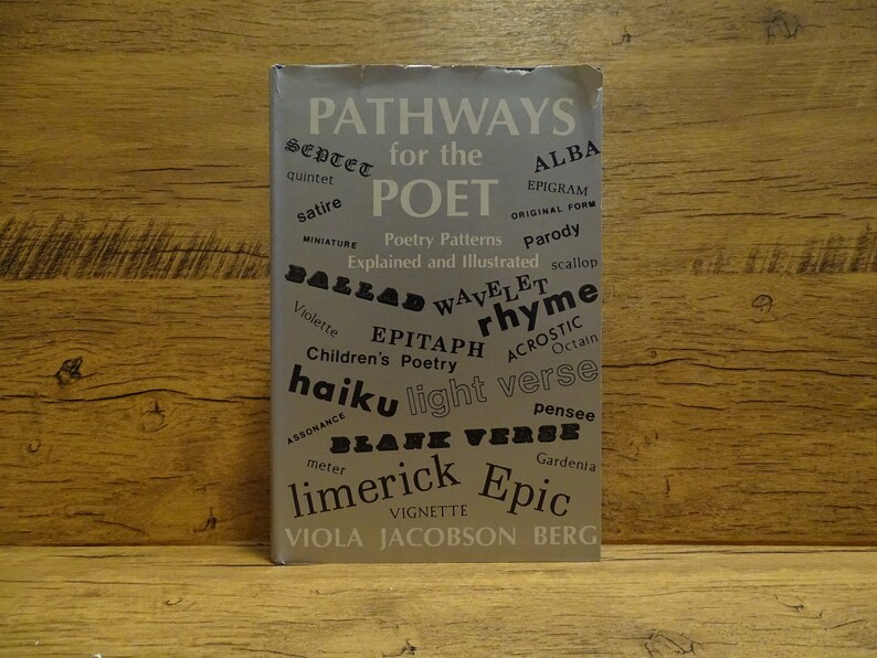 Pathways for the Poet Poetry Patterns Explained and - Etsy