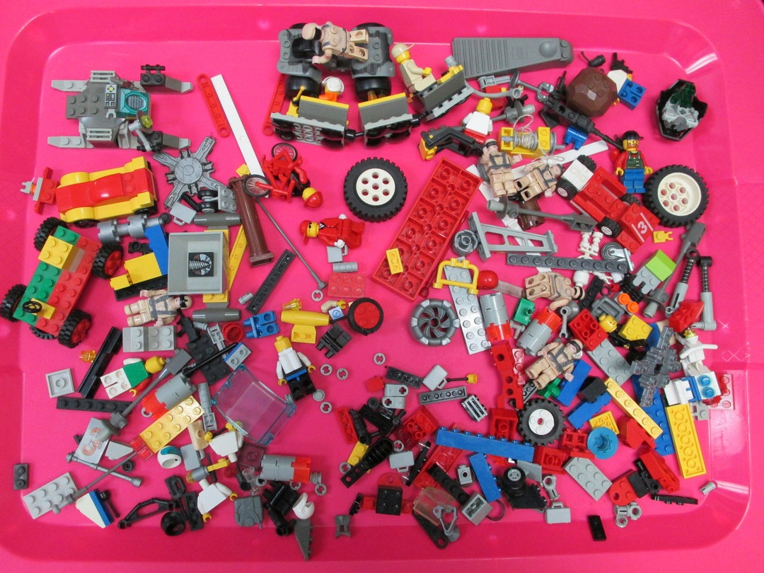Lego Bricks and Miscellaneous Pieces what You See is What You Get ...