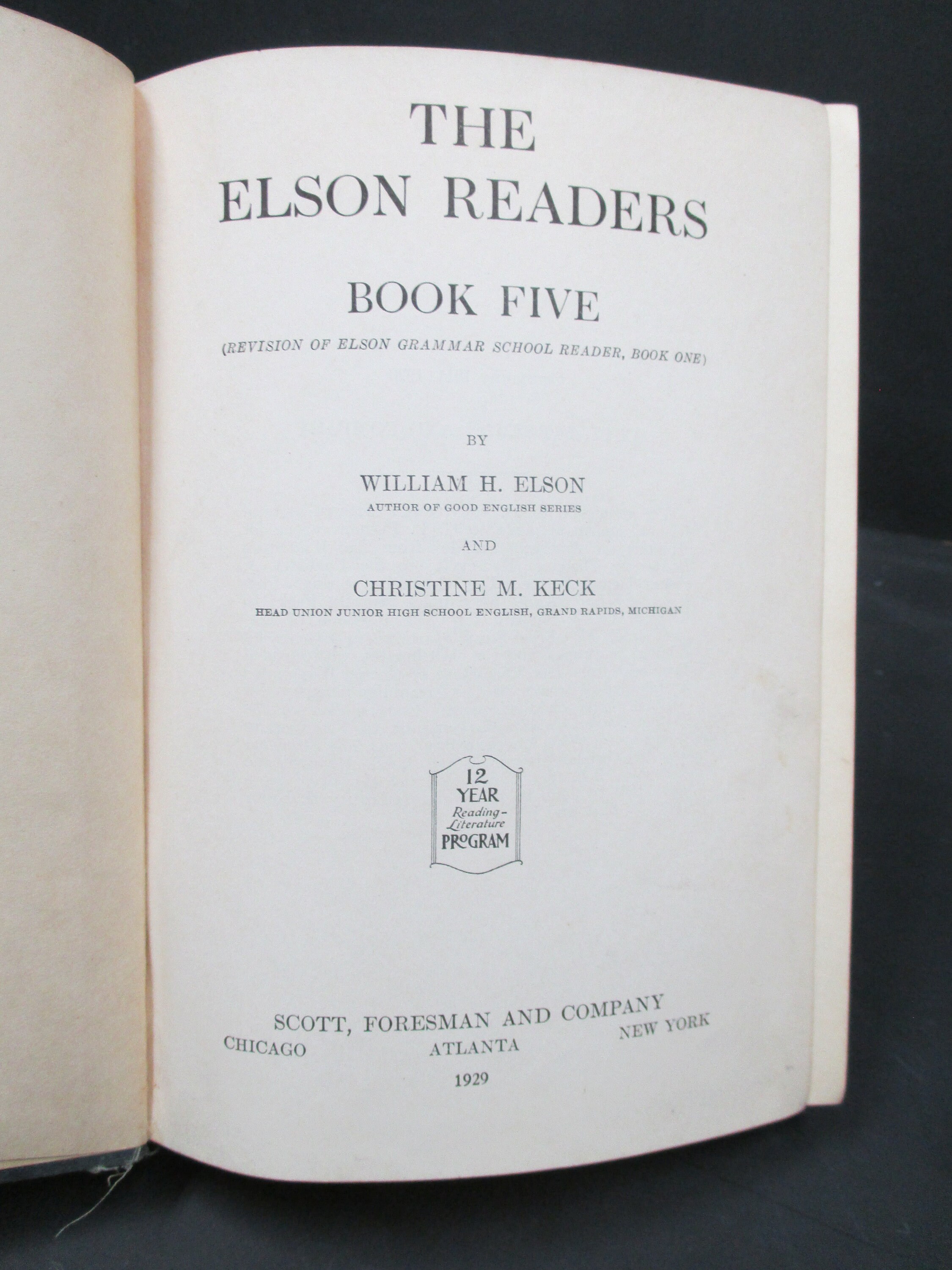 The Elson Readers: Book Five by William H. Elson and Christine M. Keck ...
