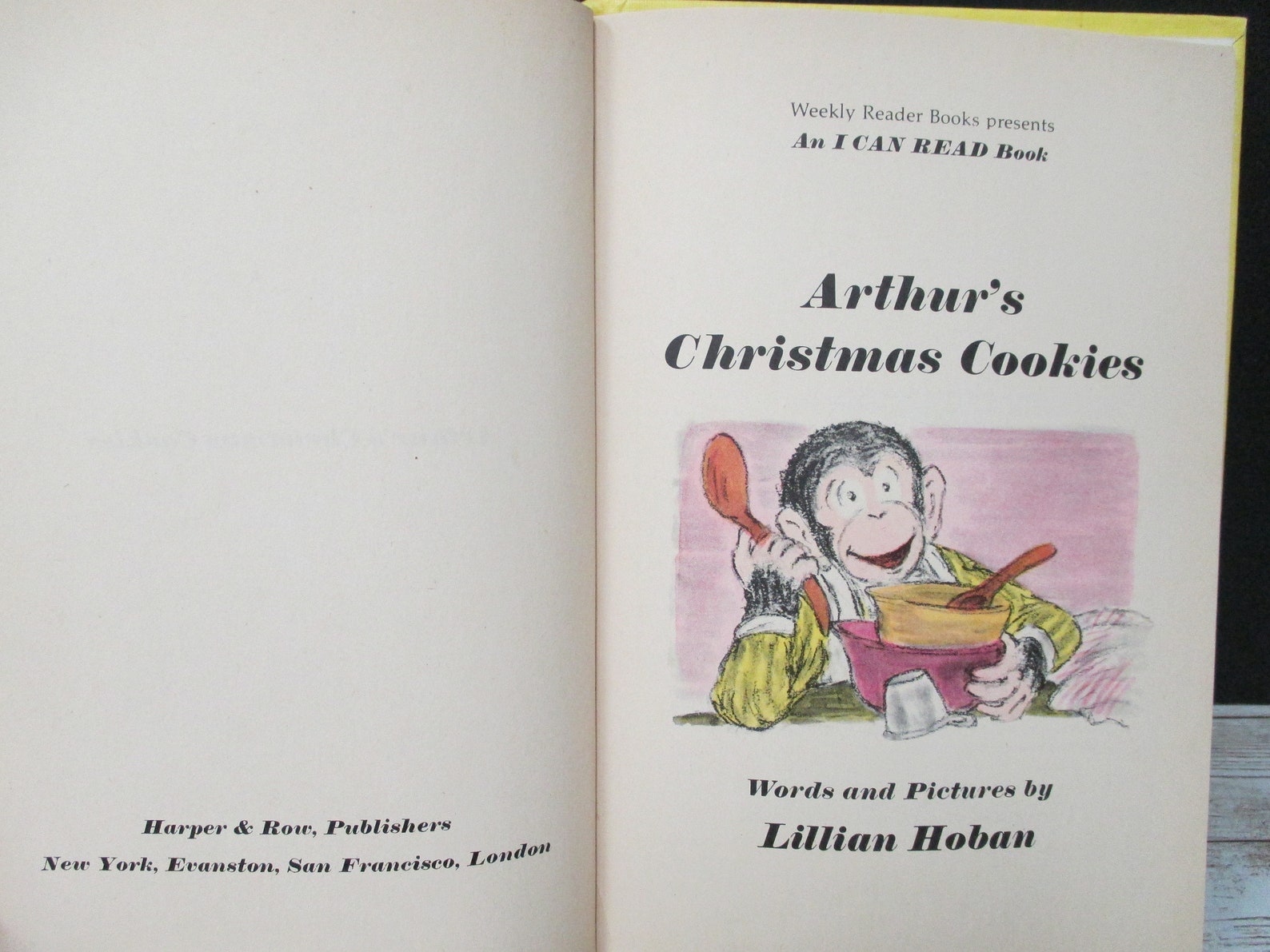 Arthur's Christmas Cookies by Lillian Hoban, an I Can Read Book ...