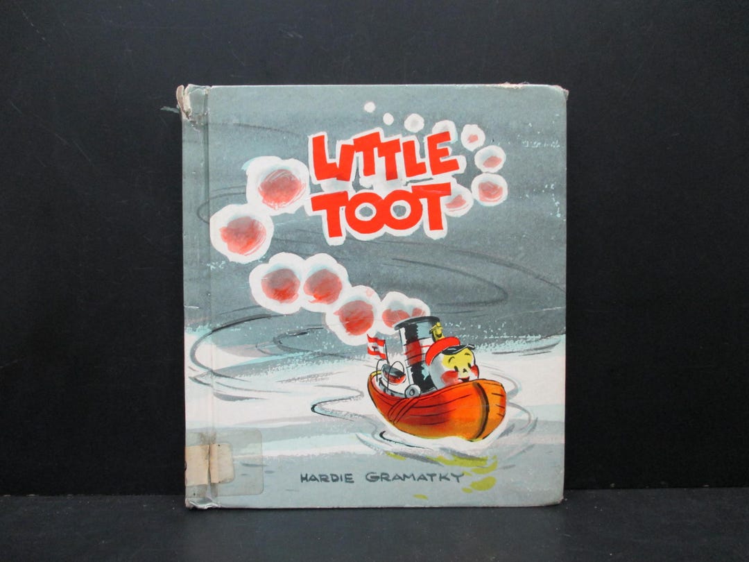 Little Toot Pictures and Story by Hardie Gramatky, Vintage Children's ...