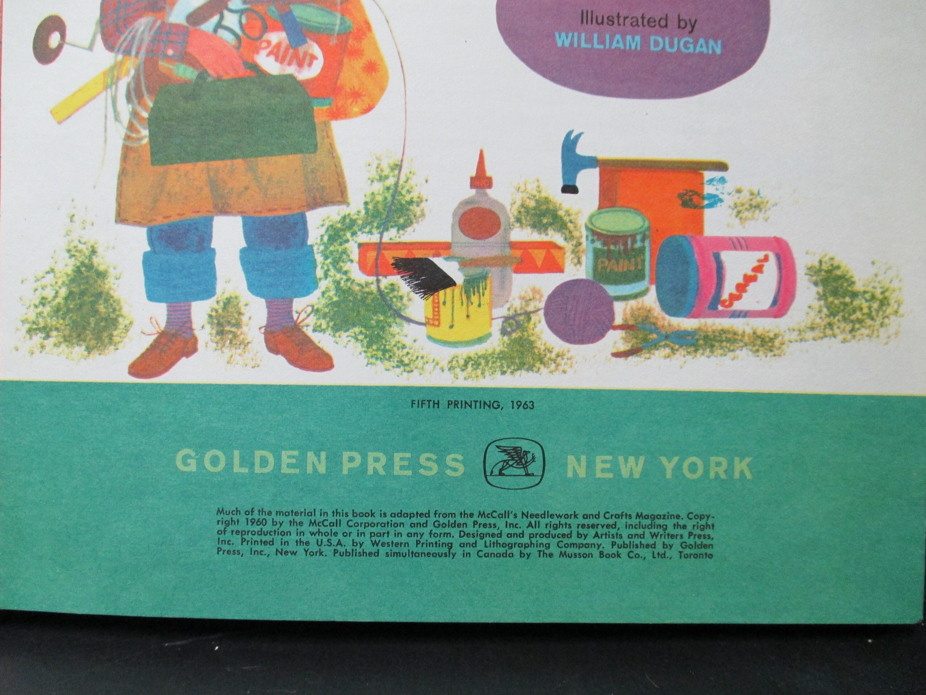 Vintage Mccall's Golden Do-it Book, Arts and Crafts - Etsy