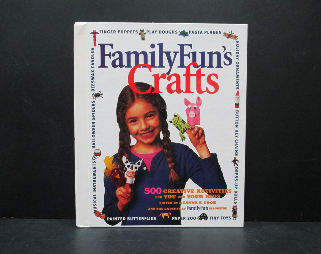 Family Fun's Crafts From the Familyfun Magazine, Copyright 1997 - Etsy