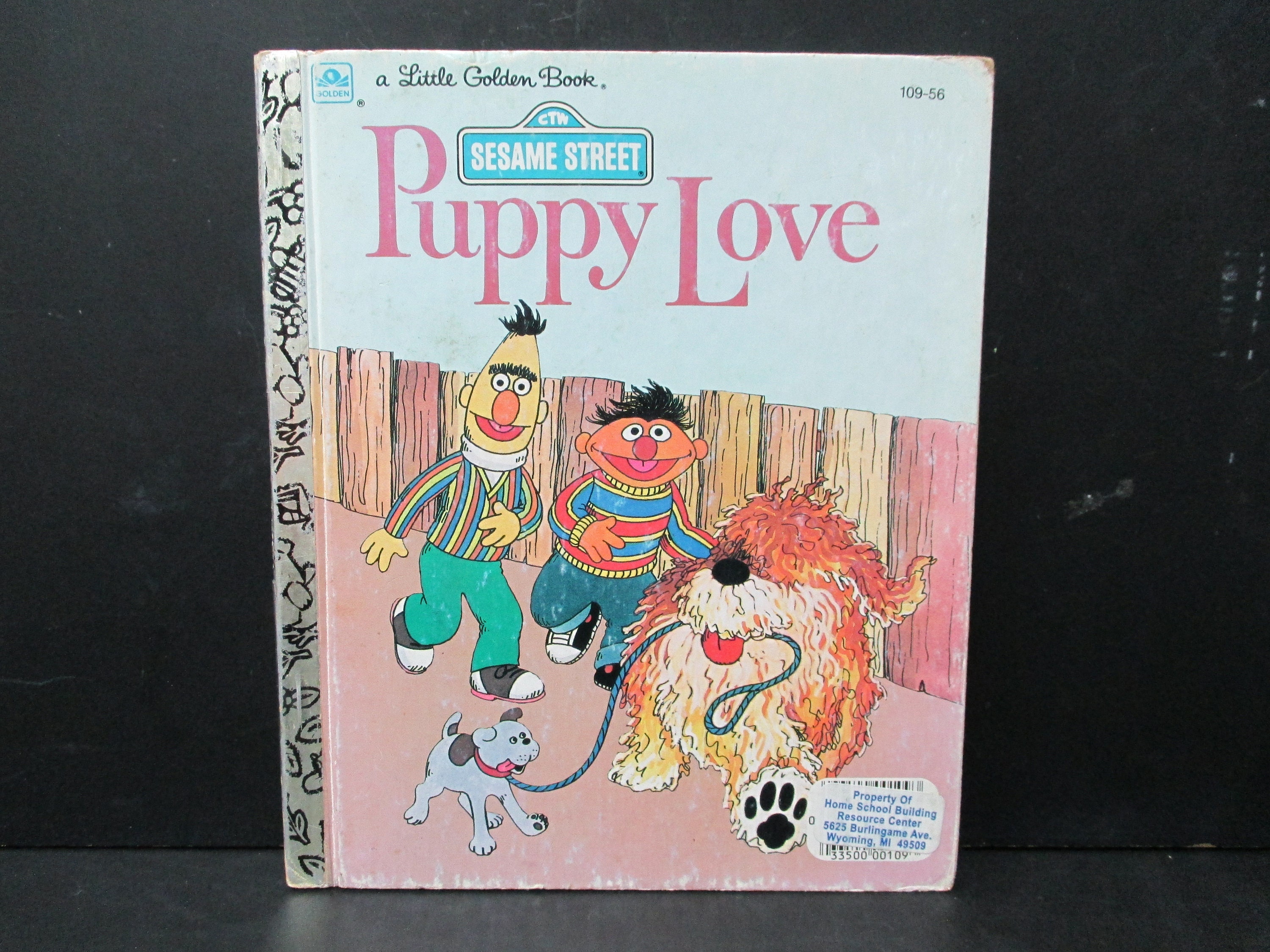 Puppy Love, A Little Golden Book, Sesame Street, Secondmousefinds - Etsy