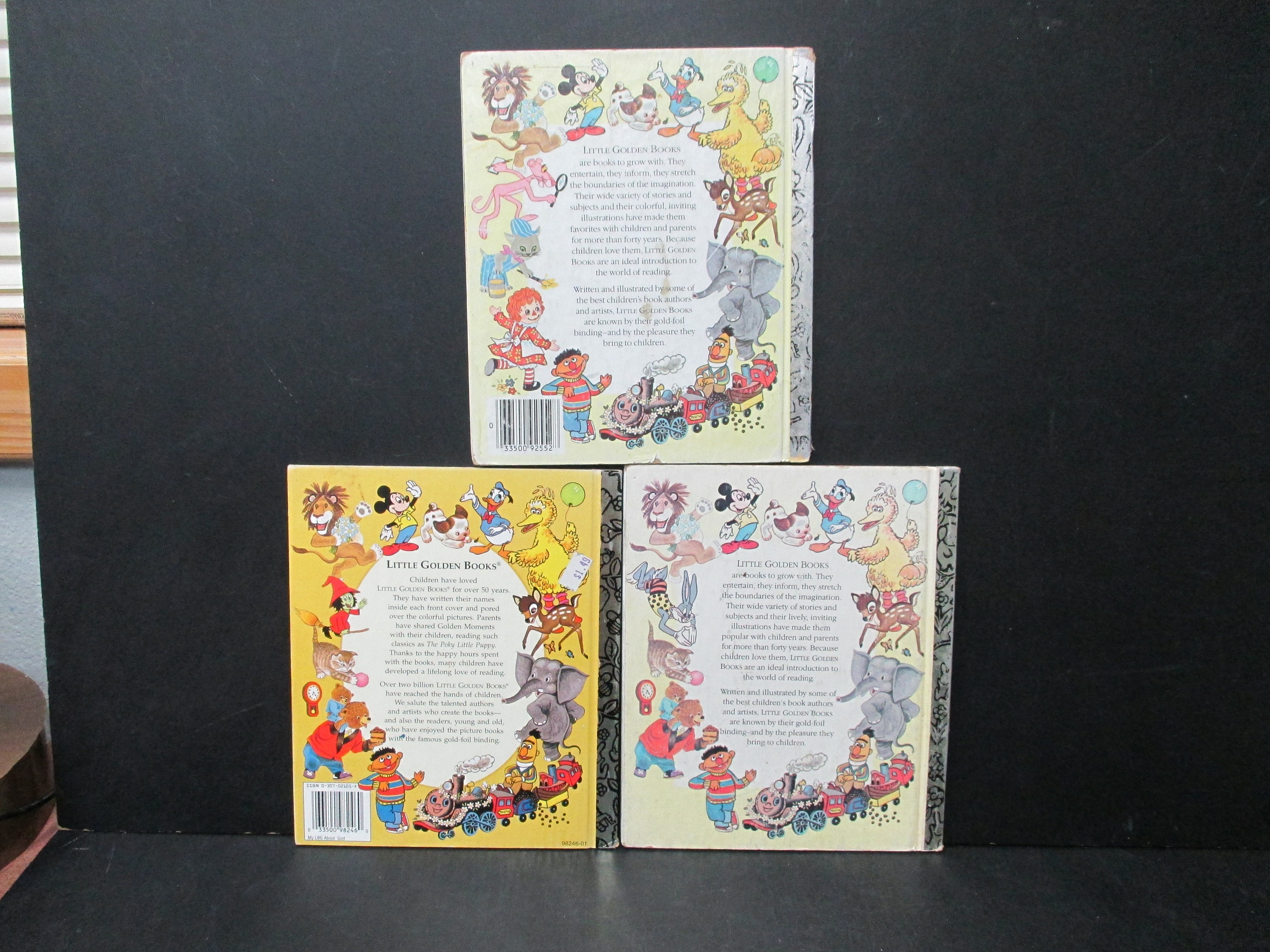 Vintage Little Golden Book Set, Collection of 3 Readers ...