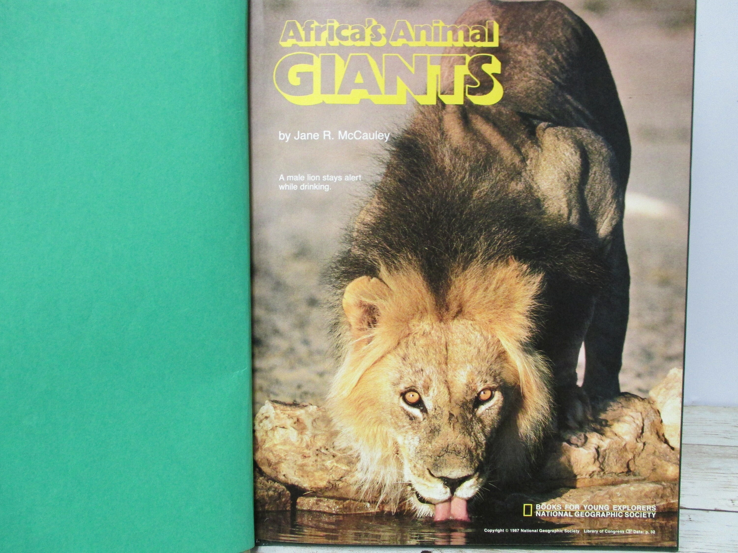 Africa's Animal Giants by Jane R Mccauley, National Geographic Society ...