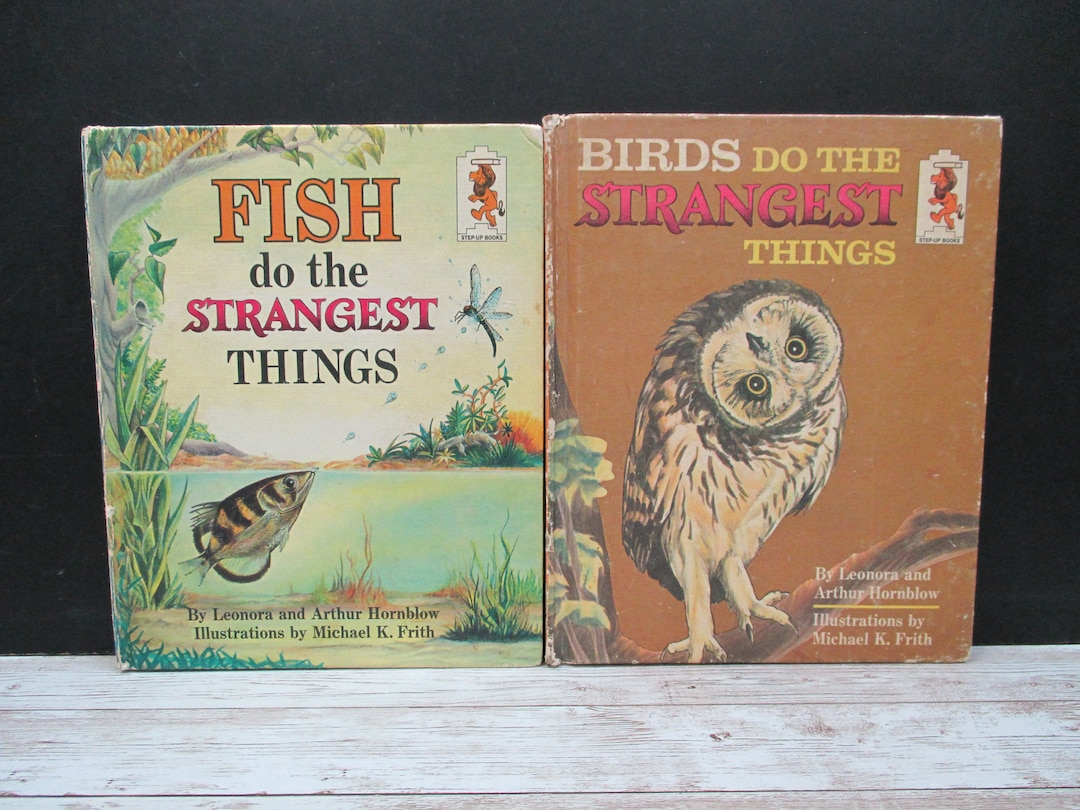 Vintage Step up Books Set, Fish Do the Strangest Things and Birds Do ...