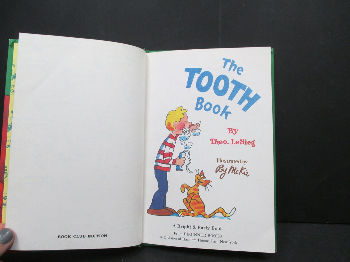 The Tooth Book, by Theo. Lesieg, Bright and Early Book for Beginning ...