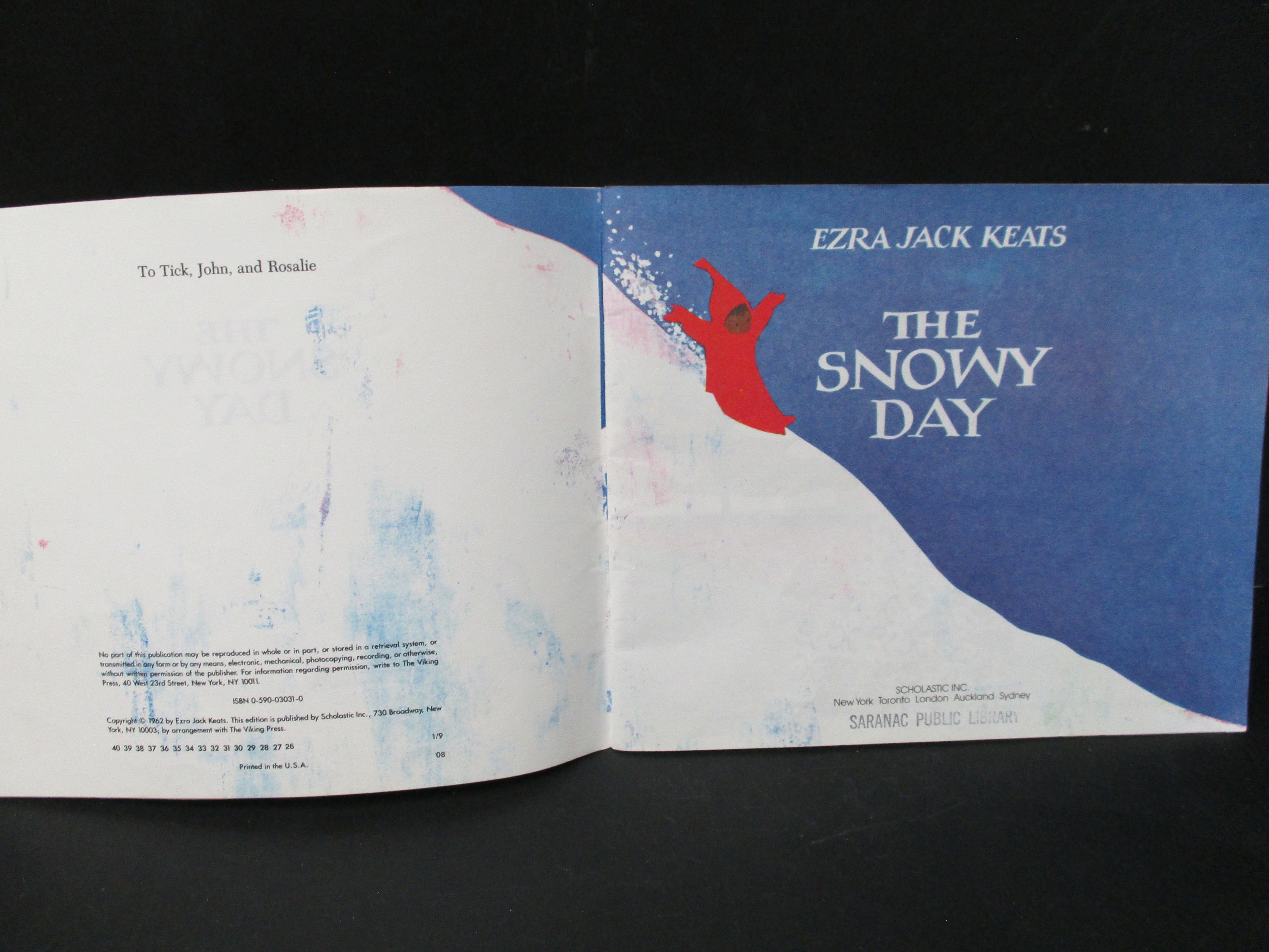 The Snowy Day With Audio Cassette by Ezra Jack Keats, From Scholastic ...