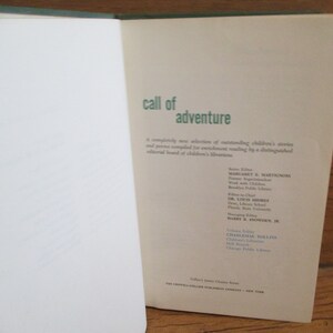 Vintage Collier's Junior Classics - Call of Adventure Edited by ...