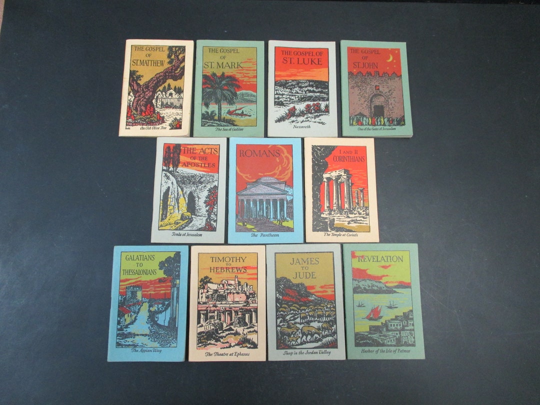 American Bible Society Mini New Testament - Set of 11 Books ...