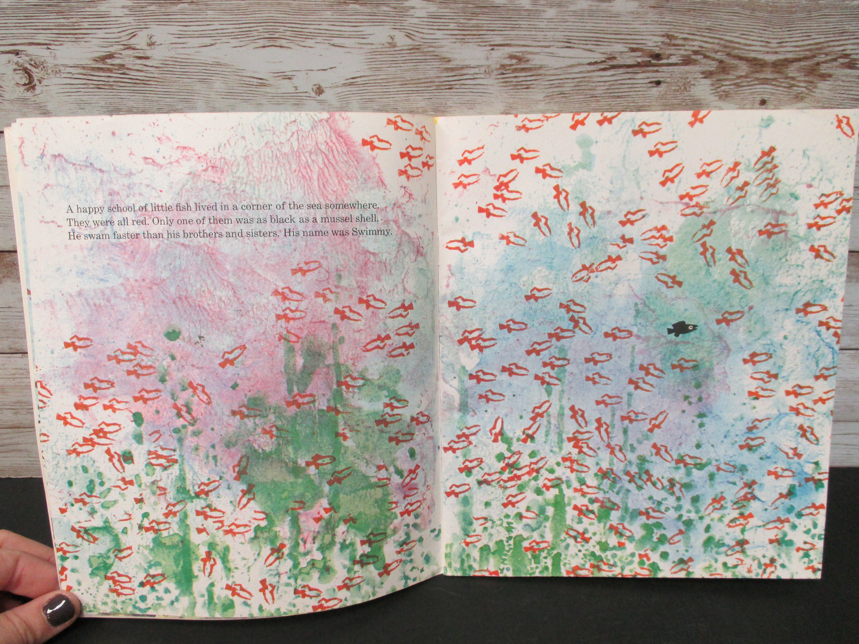 Swimmy by Leo Lionni With Audio Cassette, From Scholastic 1991 ...