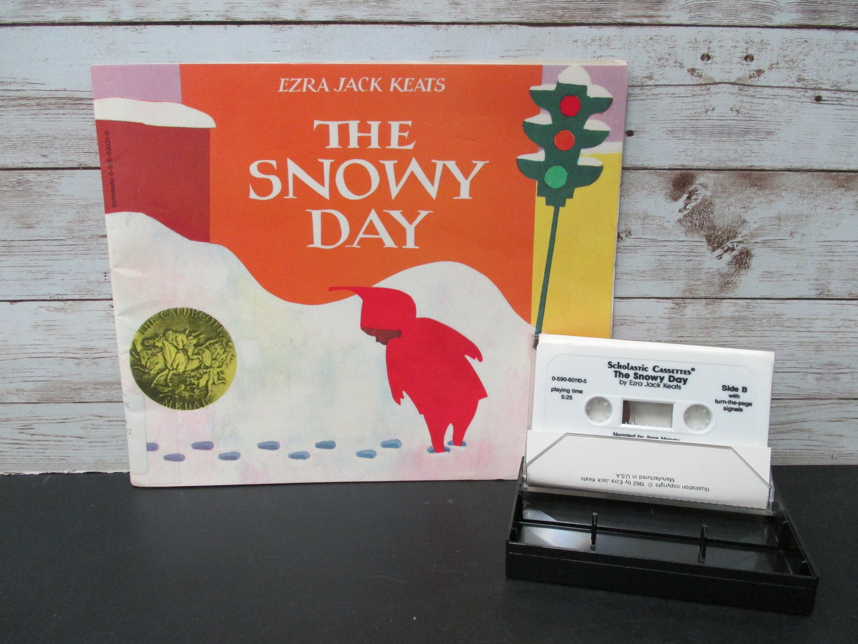 The Snowy Day With Audio Cassette by Ezra Jack Keats, From Scholastic ...