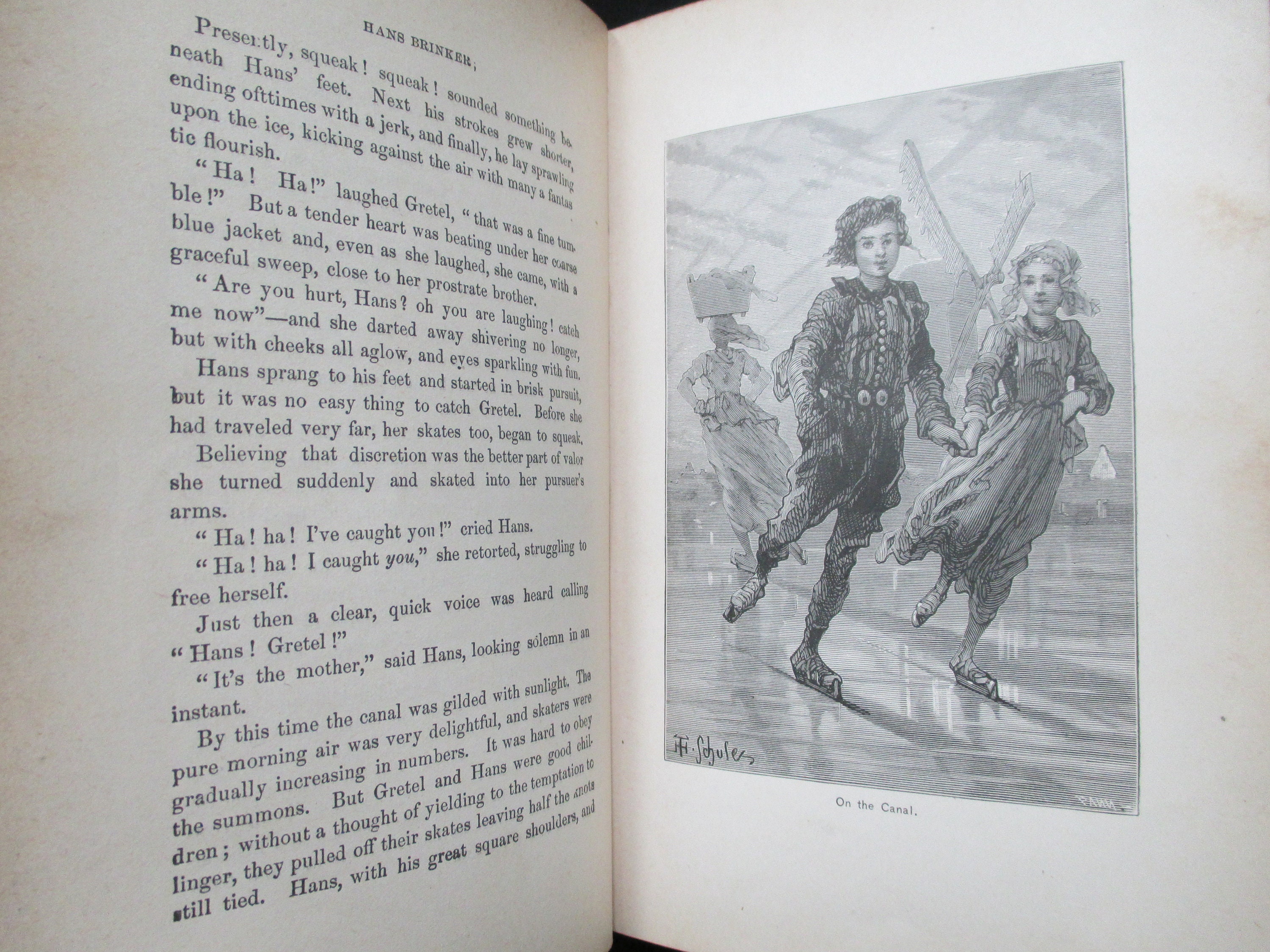 Hans Brinker or the Silver Skates: A Story of Life in Holland - Etsy
