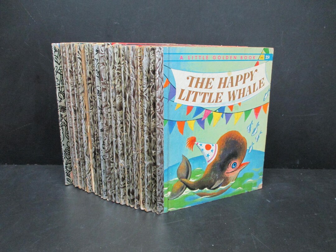 Vintage Little Golden Book Set, Collection of 23 Readers, Free Shipping ...