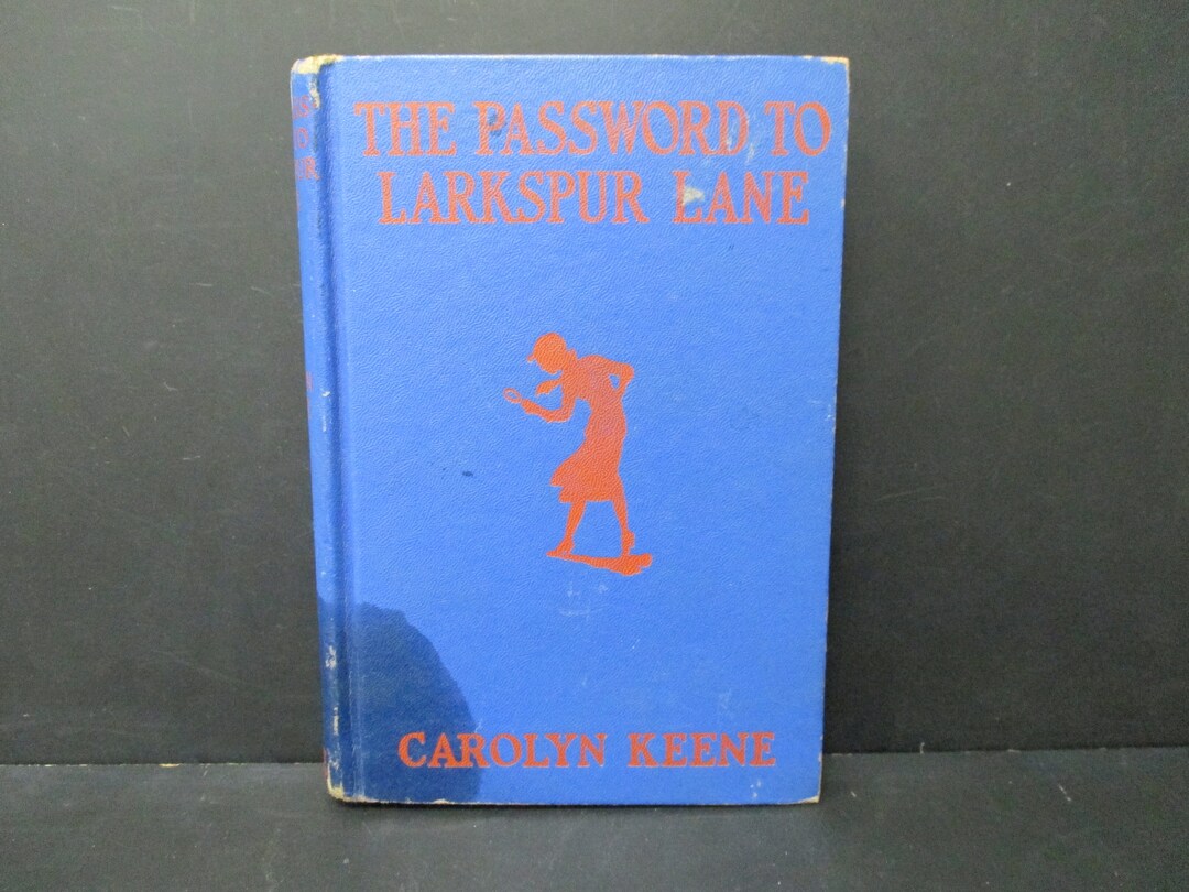 Vintage Nancy Drew Mystery Stories: the Password to Larkspur Lane by ...
