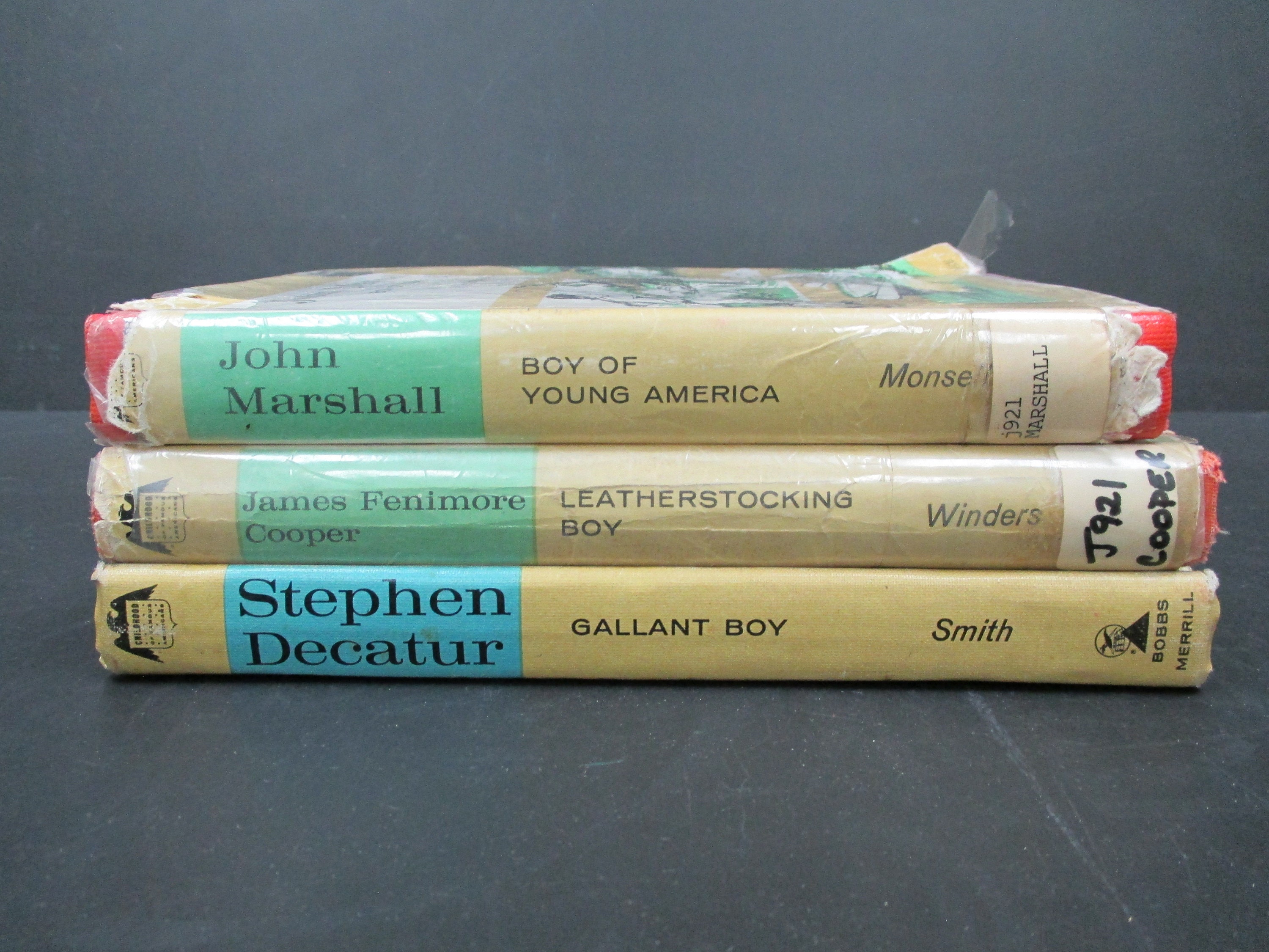 Childhood of Famous Americans, Each Book Sold Separately, John Marshall ...