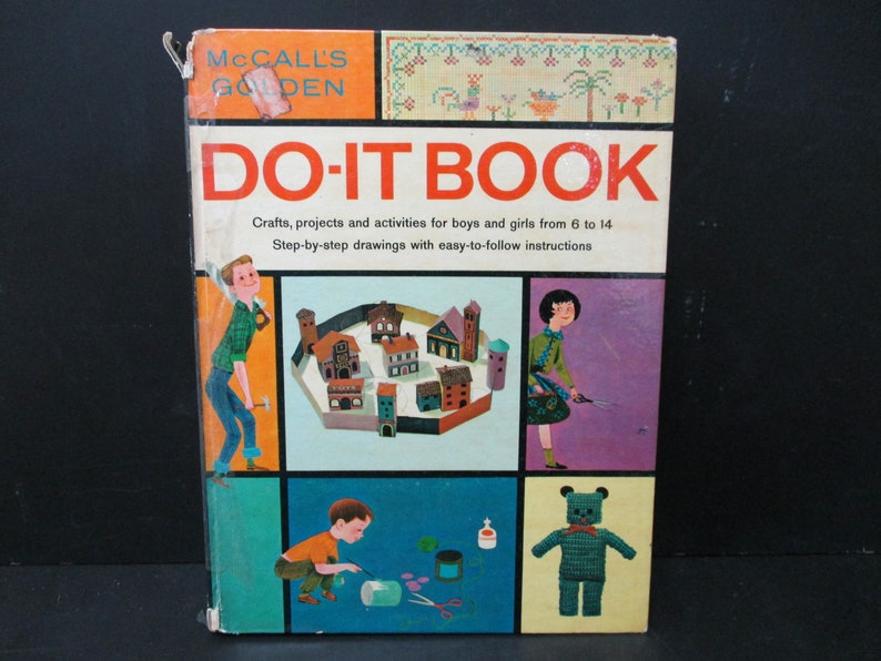 Vintage Mccall's Golden Do-it Book, Arts and Crafts - Etsy