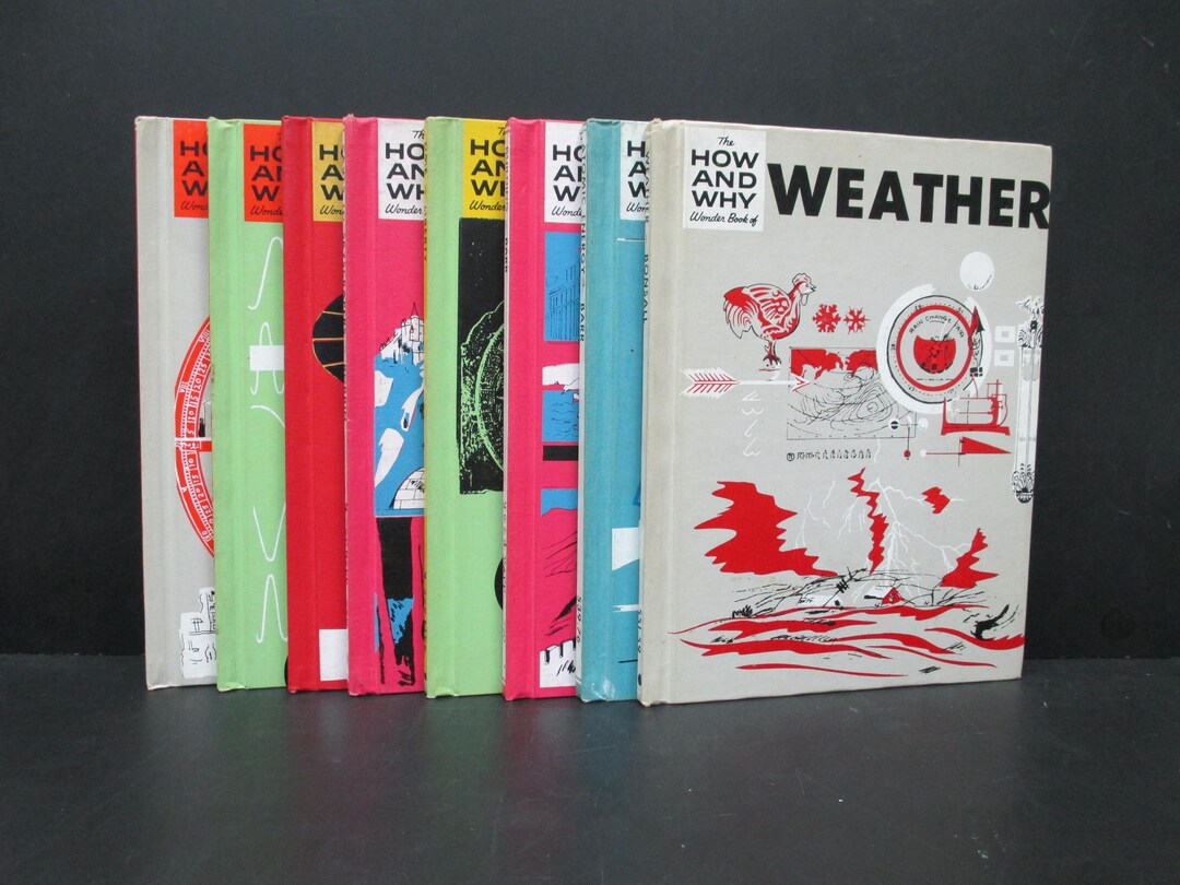 How and Why Wonder Book Series - Vintage 1960's Set of 8 Books ...